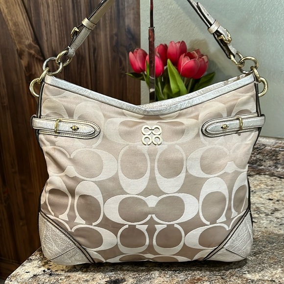 Coach | Bags | Coach Colette Special Collection Colette Sateen Hobo ...